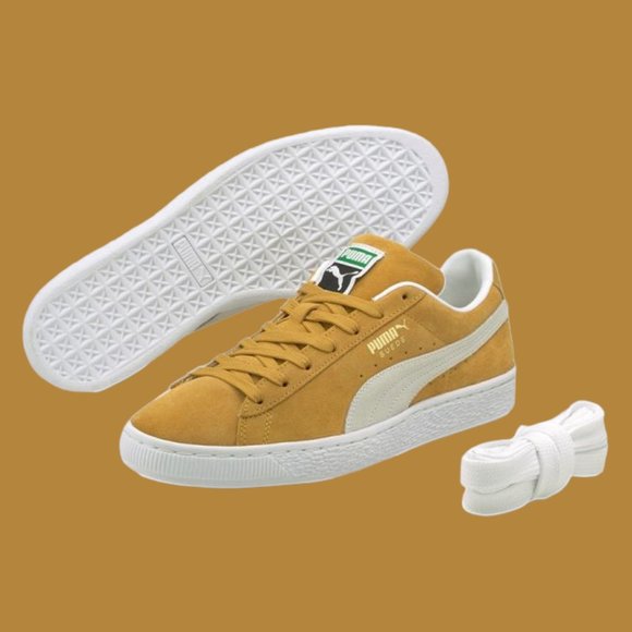 Puma | Shoes | Puma Suede Classic Xxi Sneakers Shoes Honey Mustard ...